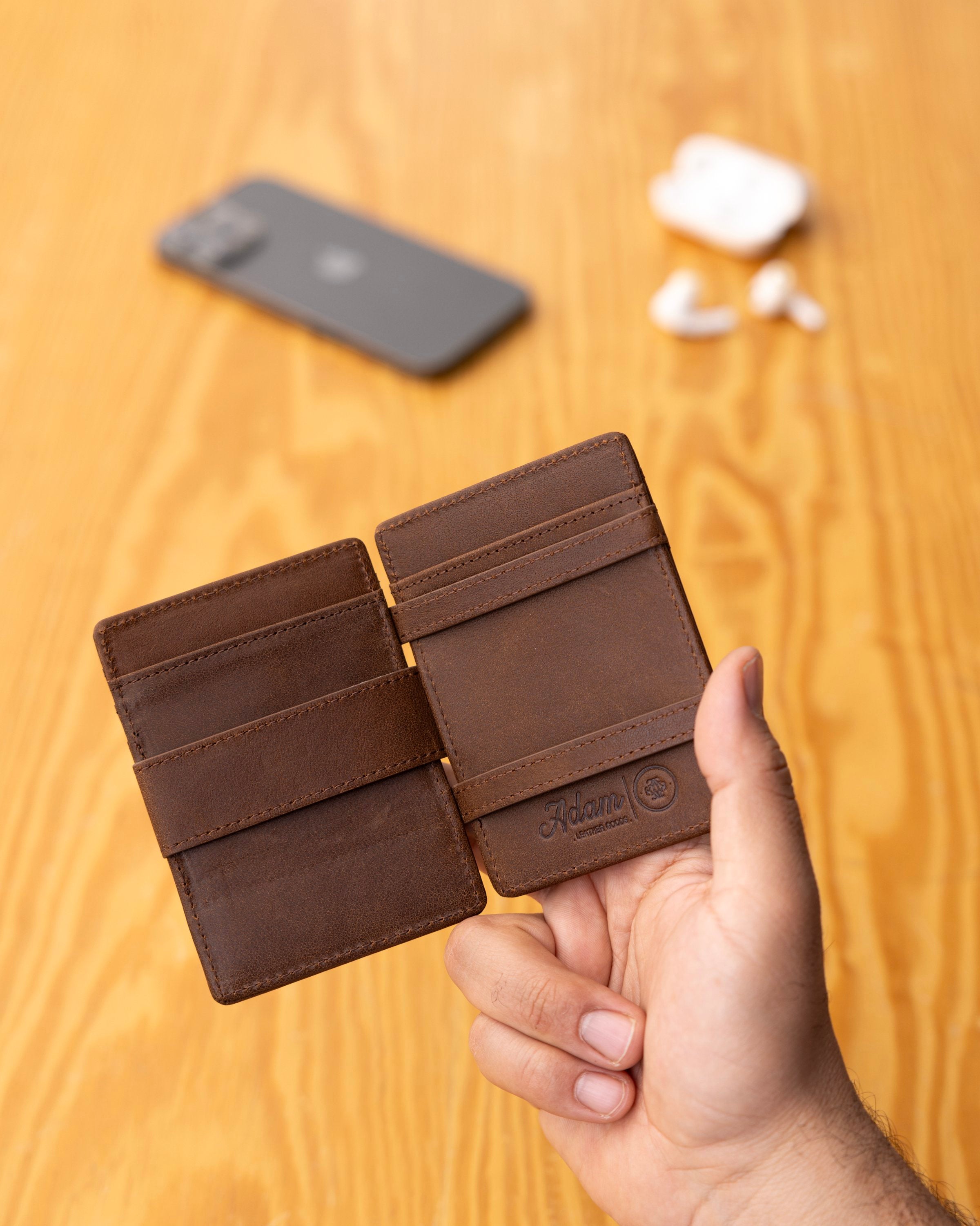 RFID Magic Wallets – Adamleathergoods.com